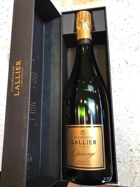 NV Champagne Lallier Champagne Grand Cru Ouvrage Elevè Sous Liège ...