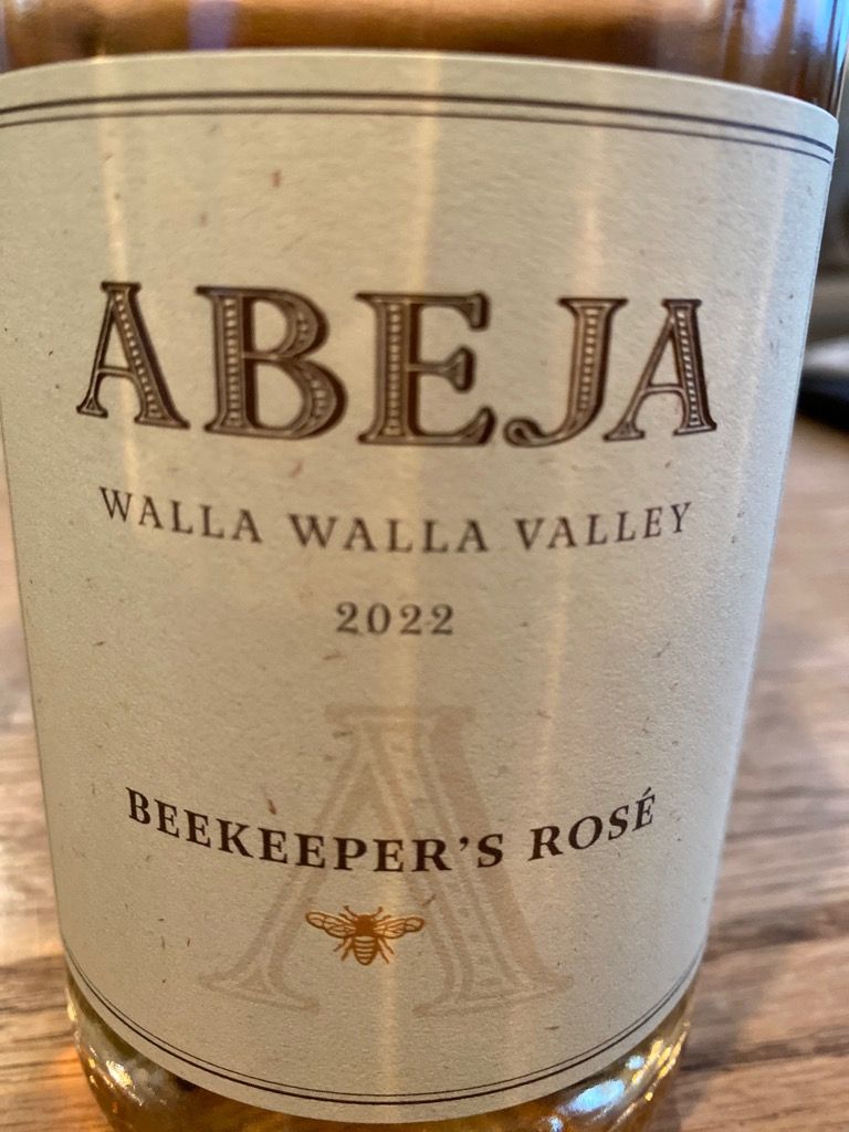 2022 Abeja Beekeeper's Blend Rosé, USA, Washington, Columbia Valley ...