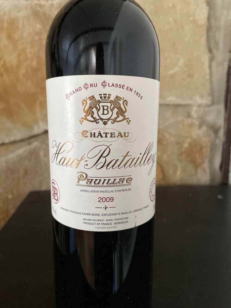 2009 Château Haut-Batailley, France, Bordeaux, Médoc, Pauillac ...