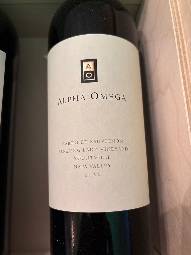2023 Alpha Omega Cabernet Sauvignon Sleeping Lady Vineyard, USA ...