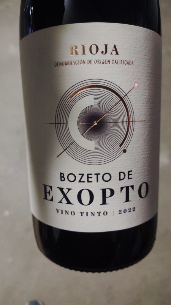 2023 Bodegas Exopto Rioja Bozeto de Exopto, Spain, La Rioja, Rioja ...