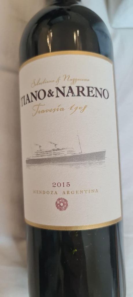 2017 Tiano & Nareno Travesia 1908, Argentina, Mendoza - CellarTracker