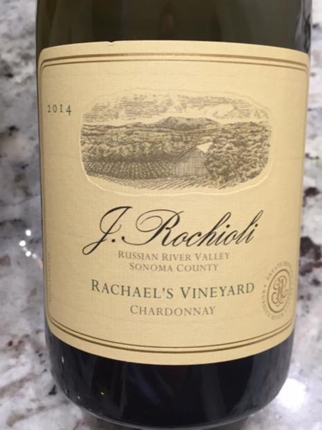 2014 J. Rochioli Chardonnay Rachael's Vineyard, USA, California, Sonoma ...