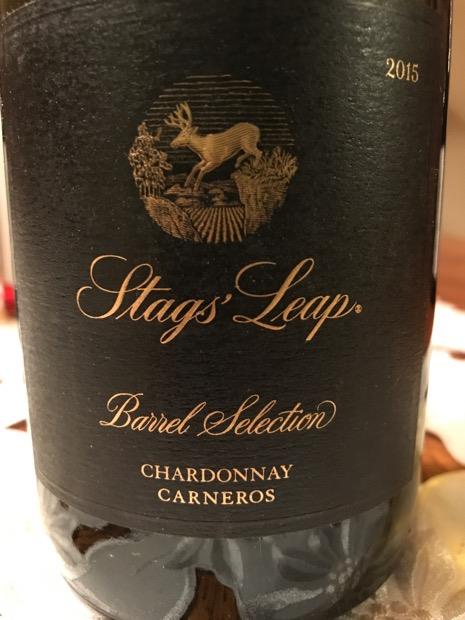 2015 Stags' Leap Winery Chardonnay Barrel Selection, USA, California ...