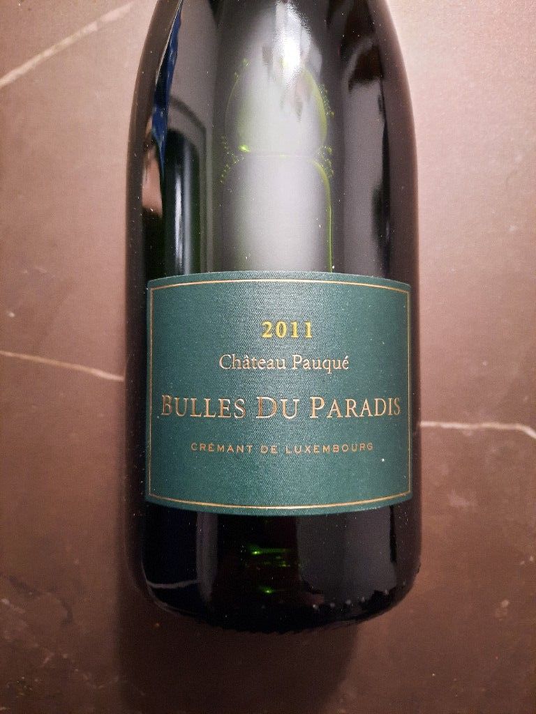 2011 Caves Albert Duhr (Château Pauqué) Bulles du Paradis, Luxembourg ...
