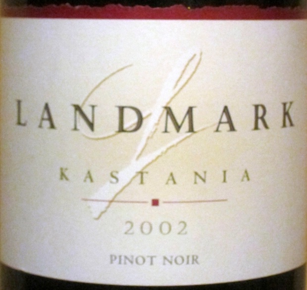 2002 Landmark Pinot Noir Kastania, USA, California, Sonoma County ...