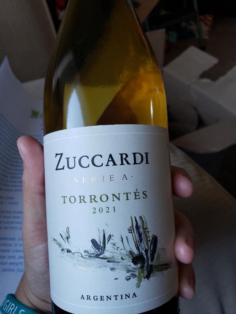 2021 Familia Zuccardi Torrontés Serie A, Argentina, Valles Calchaquíes ...
