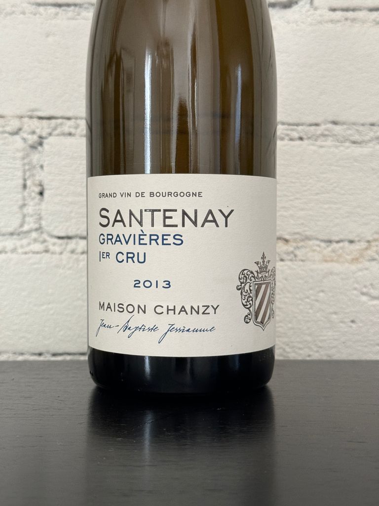 2013 Maison Chanzy Santenay 1er Cru Gravières Blanc, France, Burgundy ...