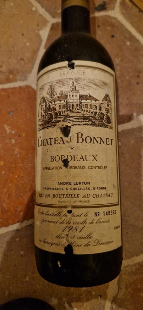 1981 Château Bonnet Bordeaux, France, Bordeaux - CellarTracker