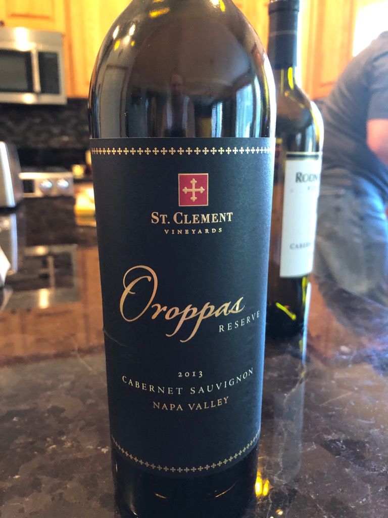 2013 St. Clement Cabernet Sauvignon Oroppas Reserve, USA, California ...