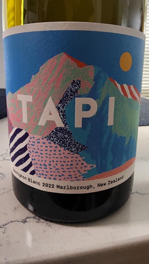 2022 Tapi Sauvignon Blanc Organic, New Zealand, South Island ...