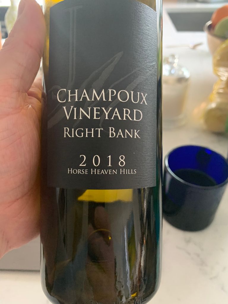 2018 JM Cellars Right Bank Champoux Vineyard, USA, Washington, Columbia ...
