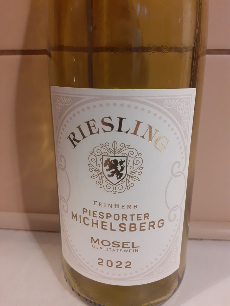 2022 F. W. Langguth Erben Piesporter Michelsberg Riesling feinherb ...