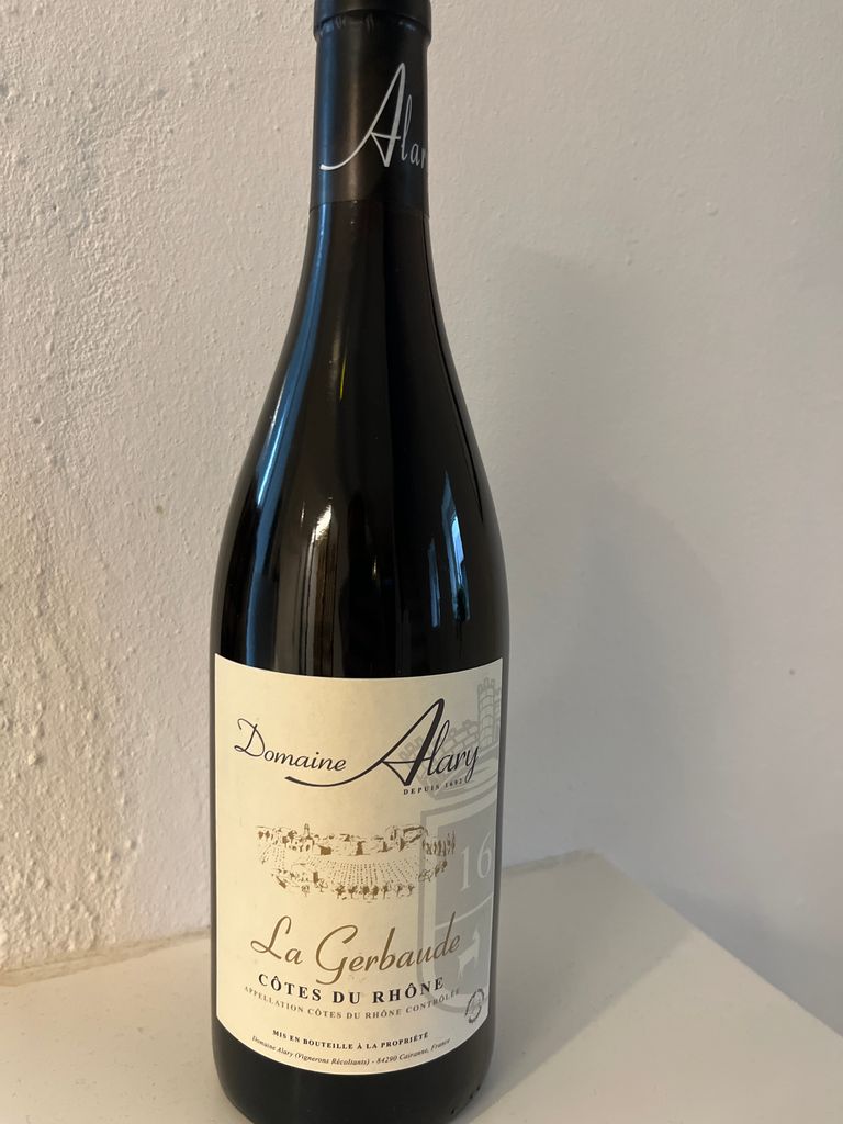 2020 Domaine Alary Côtes du Rhône La Gerbaude, France, Rhône, Southern ...