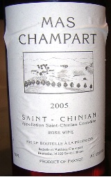 1998 Mas Champart Saint-Chinian Rosé, France, Languedoc Roussillon ...