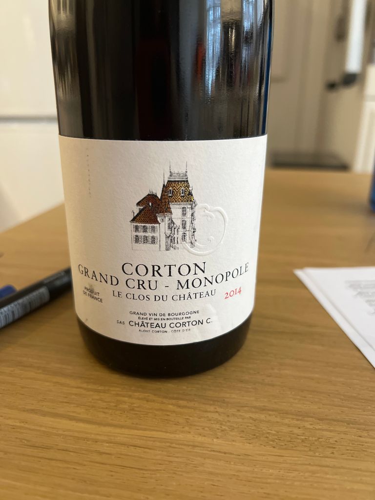 2016 Château Corton C. Corton, France, Burgundy, Côte de Beaune, Corton ...
