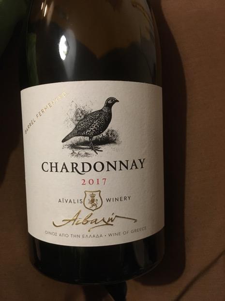 2015 Aivalis Chardonnay, Greece, Peloponnisos, Nemea - CellarTracker