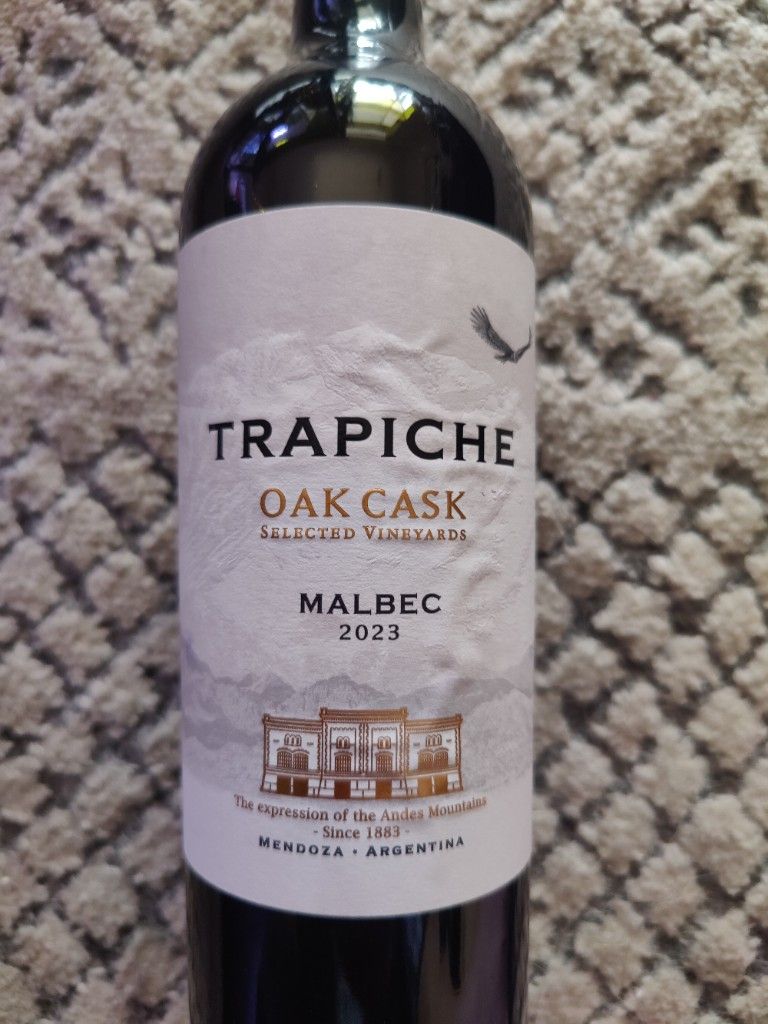 2023 Trapiche Malbec Oak Cask, Argentina, Mendoza - CellarTracker