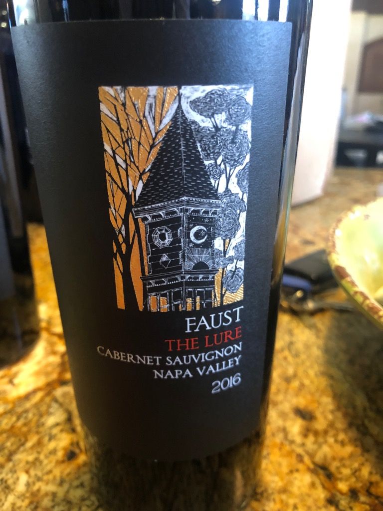 2016 Faust Cabernet Sauvignon The Lure Stagecoach Vineyard, USA ...