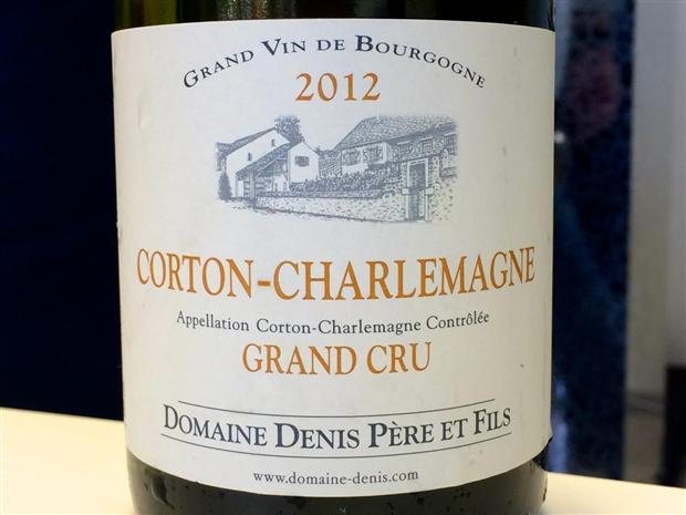 2012 Denis Pere & Fils Corton-Charlemagne, France, Burgundy, Côte de ...