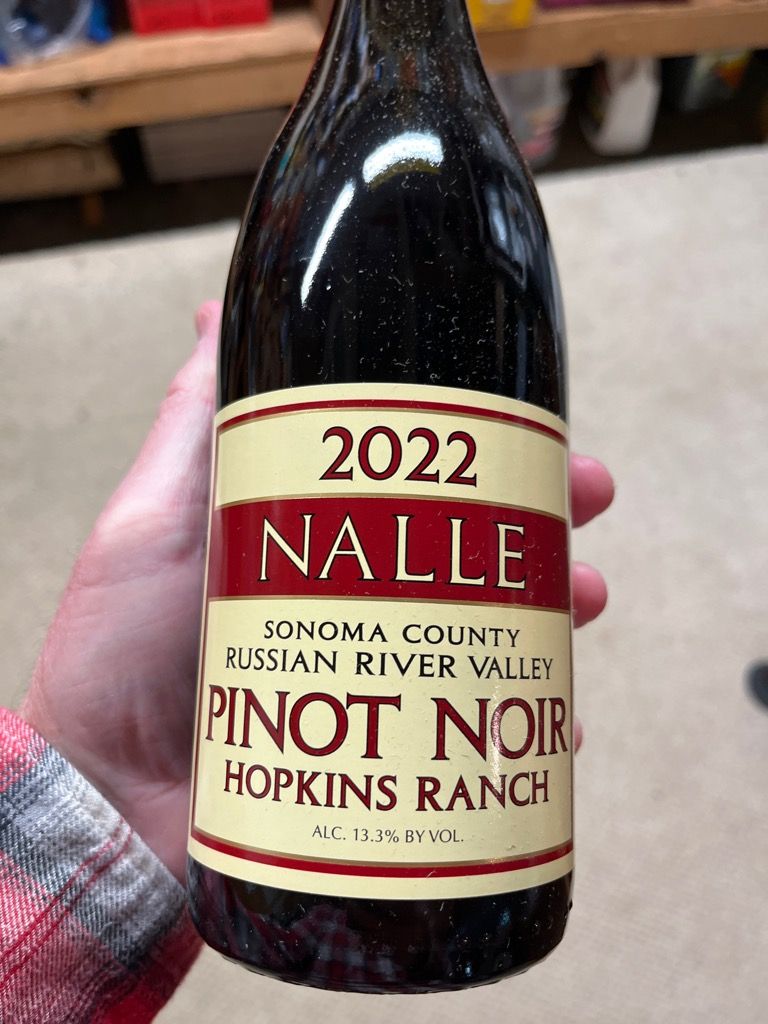 2022 Nalle Pinot Noir Hopkins Ranch, USA, California, Sonoma County ...