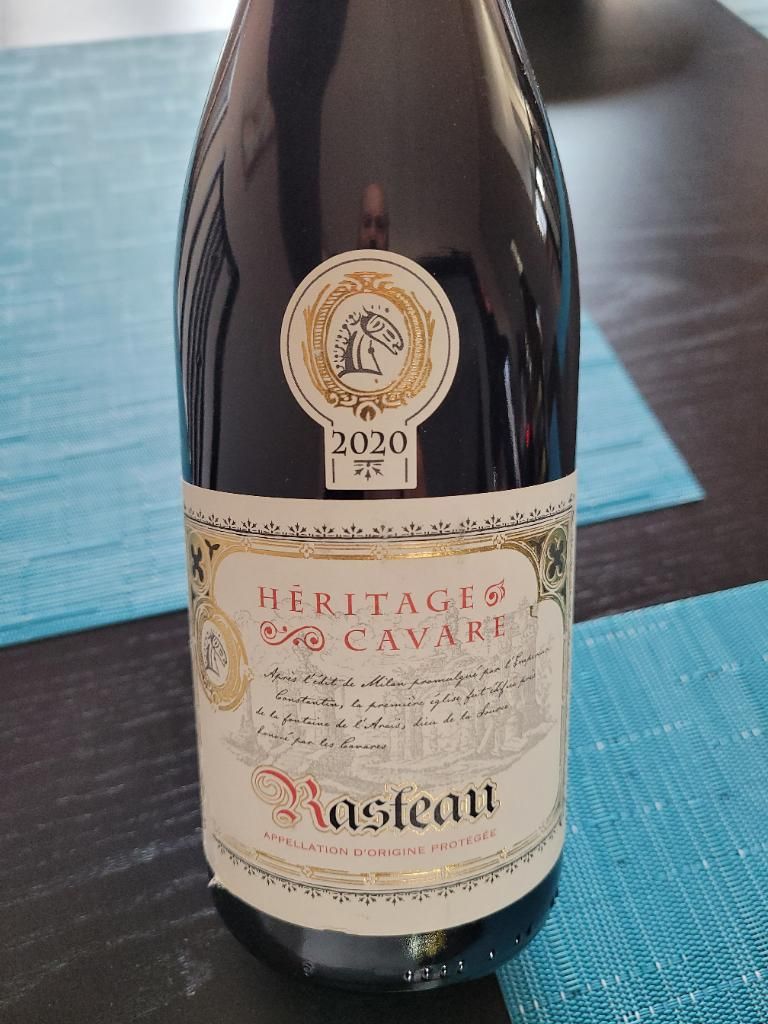 2021 Héritage Cavare Rasteau, France, Rhône, Southern Rhône, Rasteau ...