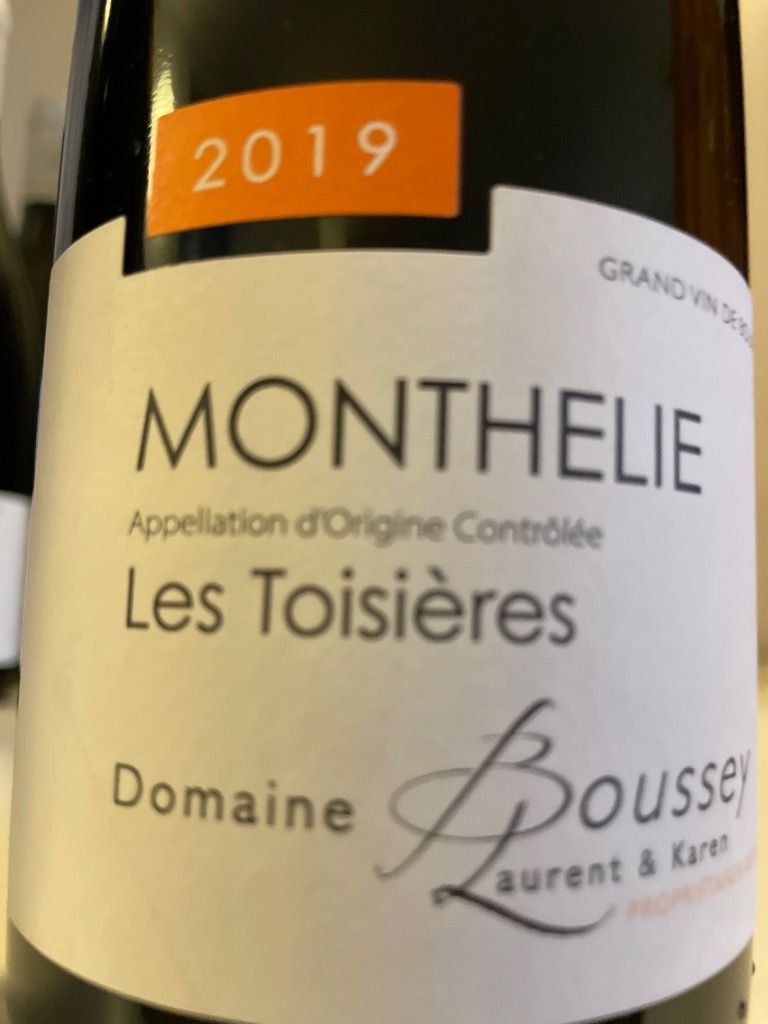 2021 Domaine Laurent Boussey Monthélie Les Toisieres, France, Burgundy ...