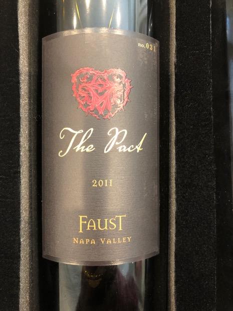 2011 Faust Cabernet Sauvignon The Pact, USA, California, Napa Valley ...
