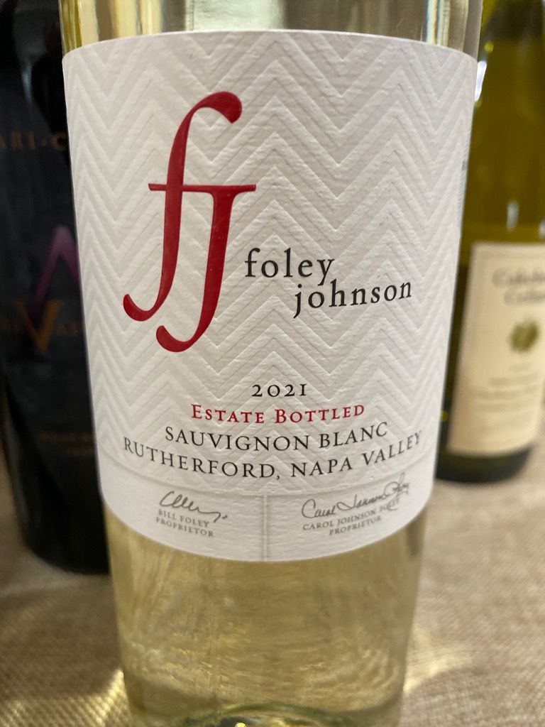 2021 Foley Johnson Sauvignon Blanc, USA, California, Napa Valley ...