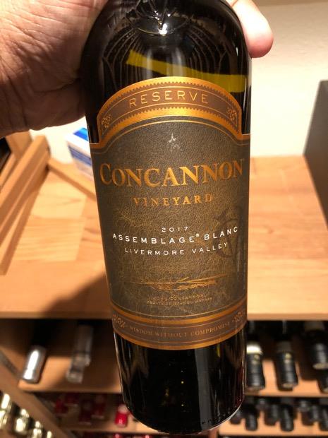 2017 Concannon Vineyard Assemblage Blanc Reserve, USA, California, San ...