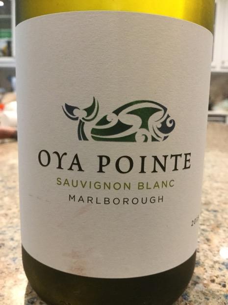 2015 Oya Pointe Sauvignon Blanc, New Zealand, South Island, Marlborough ...