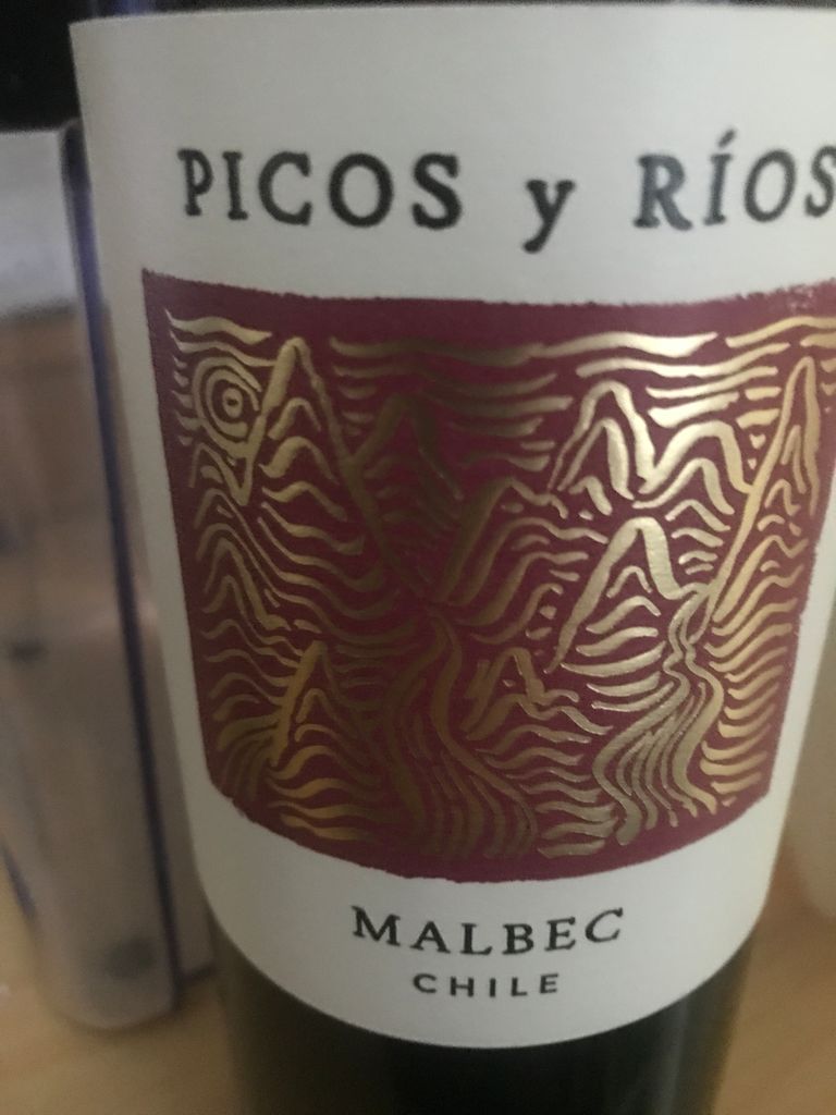 2022 Picos y Rios Malbec Colchaga Valley, Chile, Rapel Valley ...
