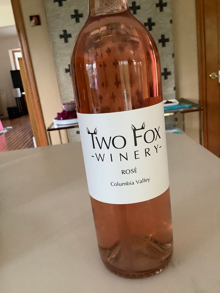 2020 Two Fox Winery Rosé, USA, Washington, Columbia Valley - CellarTracker