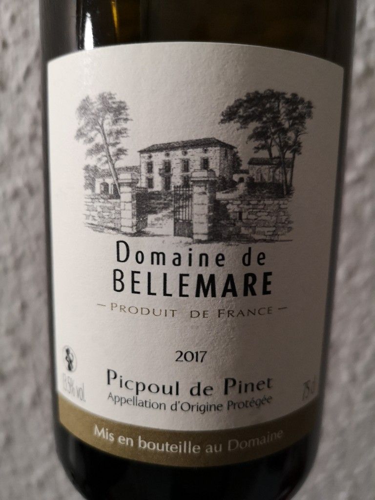 2021 Domaine de Bellemare Picpoul de Pinet Muscat Sec, France ...