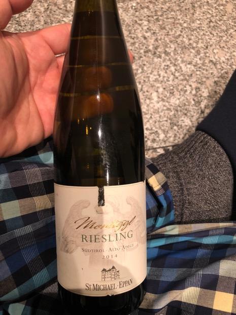 2014 San Michele Appiano (St. Michael-Eppan) Riesling Montiggl, Italy ...