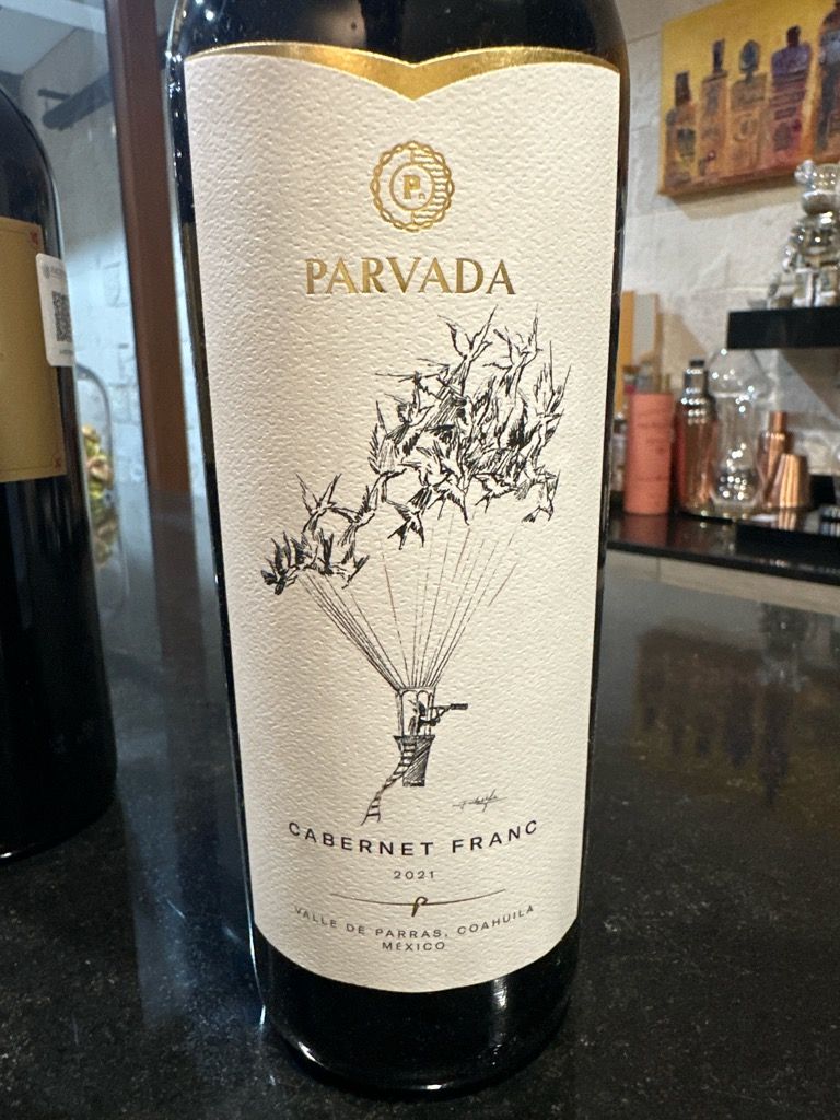 2021 Parvada Cabernet Franc Selección del Enólogo, Mexico, Coahuila ...