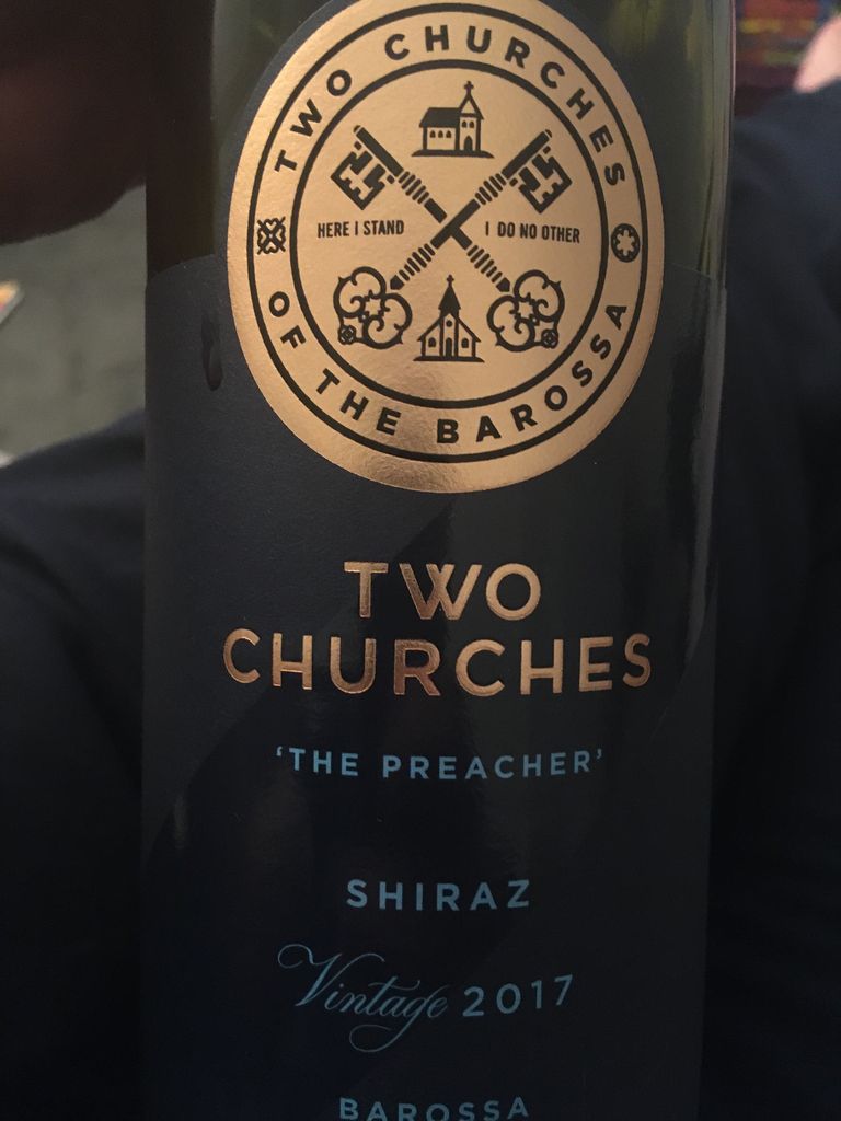 2017 Two Churches Cabernet Sauvignon The Preacher, Australia, South ...