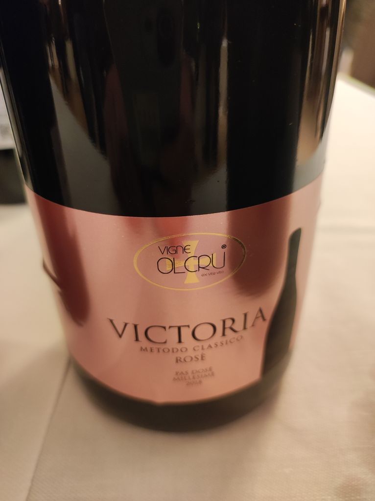 2016 Vigne Olcru Oltrepò Pavese Victoria Brut Rosé Millesimé, Italy ...
