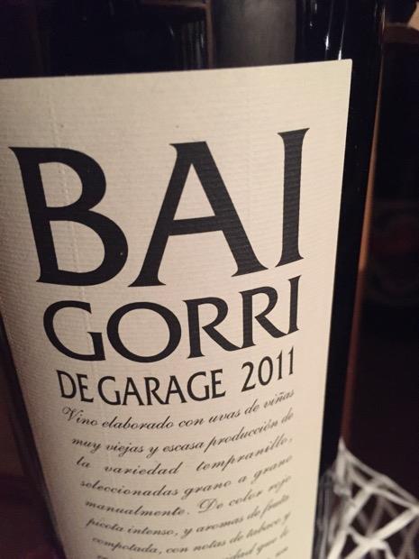 2011 Bodegas Baigorri Rioja de Garage, Spain, La Rioja, La Rioja ...