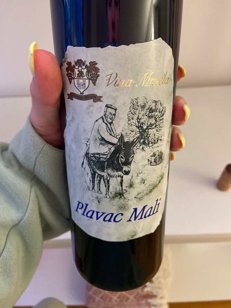 2019 Vina Matela Plavac Mali Barrique, Croatia, Dalmatia, Srednja i ...