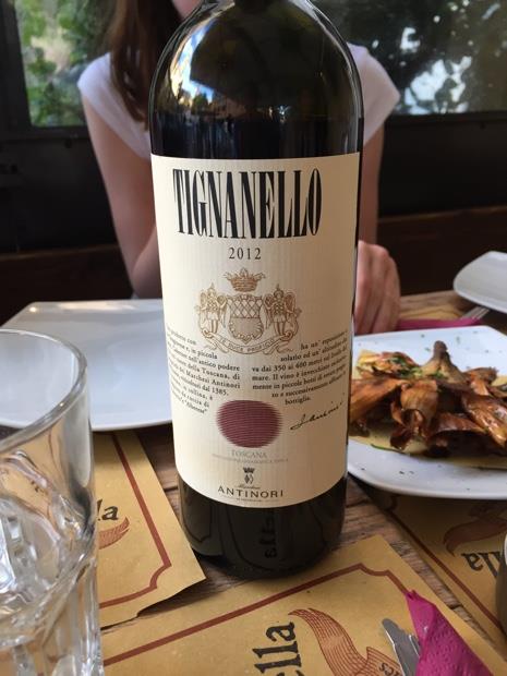 2012 Antinori Tignanello Toscana IGT, Italy, Tuscany, Toscana IGT ...