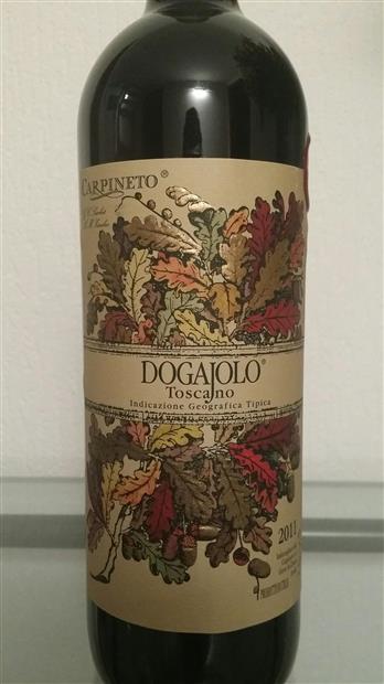 2011 Carpineto Dogajolo Rosso Toscana IGT, Italy, Tuscany, Toscana IGT ...