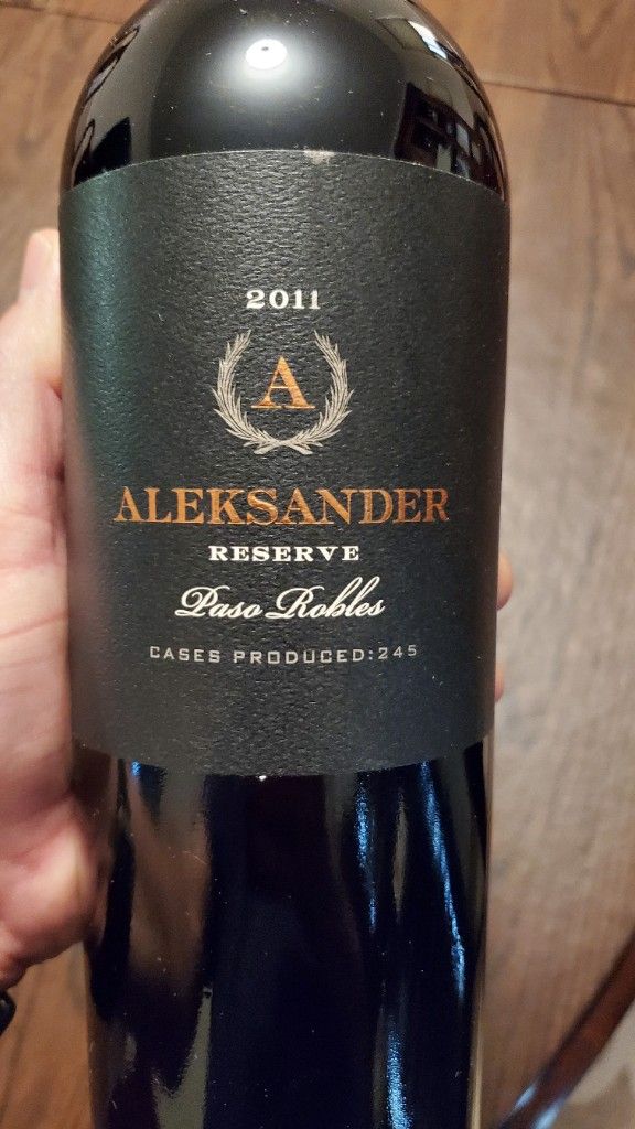 2011 S&G Estate Aleksander Reserve, USA, California, Central Coast ...
