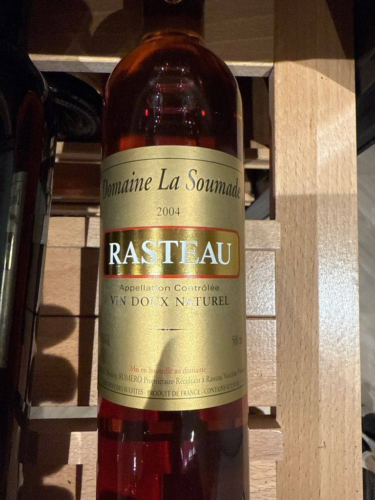 2005 Domaine la Soumade Rasteau Doré Vin Doux Naturel, France, Rhône ...