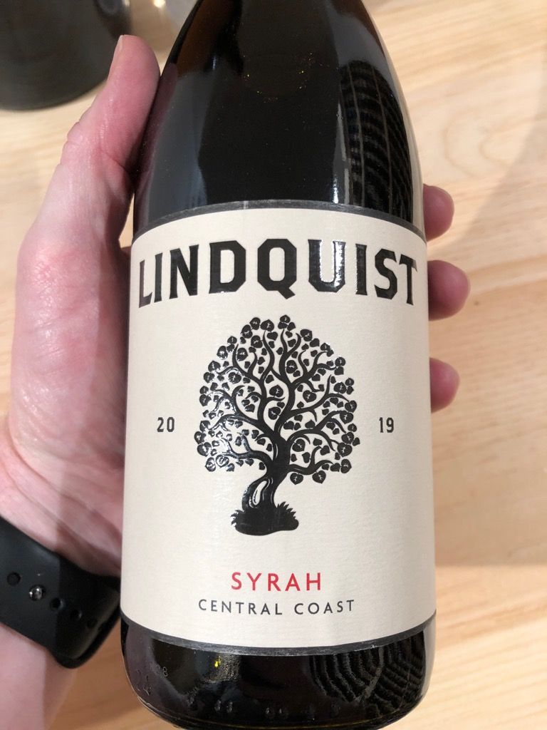 2019 Lindquist Family Wines Syrah, USA, California, Central Coast ...