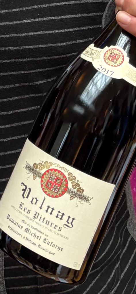 2017 Domaine Michel Lafarge Volnay 1er Cru Les Pitures, France ...