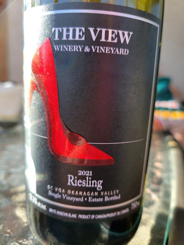 2022 The View Winery Riesling, Canada, British Columbia, Okanagan ...