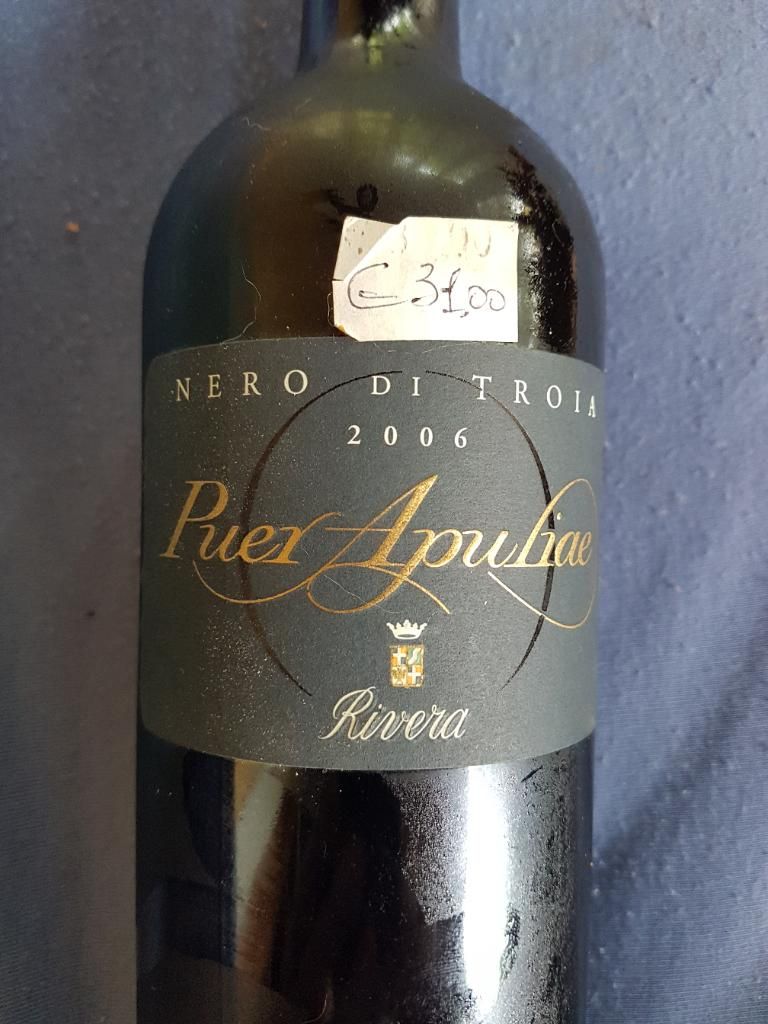 2006 Rivera Castel del Monte Nero di Troia Riserva Puer Apuliae, Italy ...