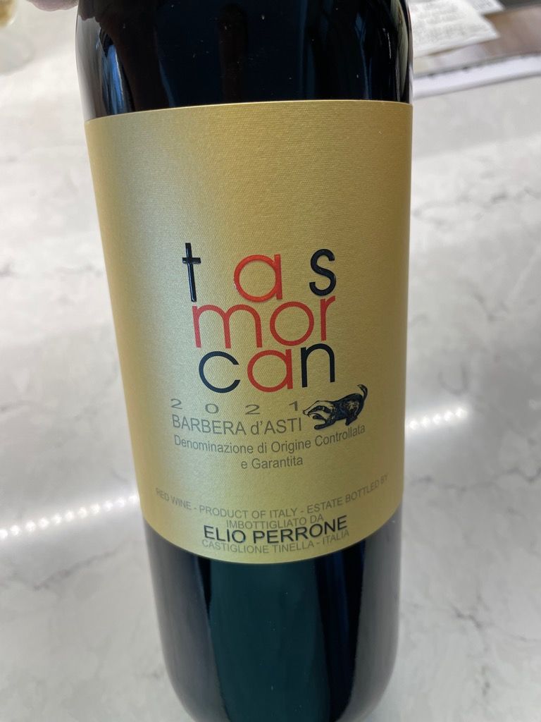 2021 Elio Perrone Barbera d'Asti Tasmorcan, Italy, Piedmont, Asti ...