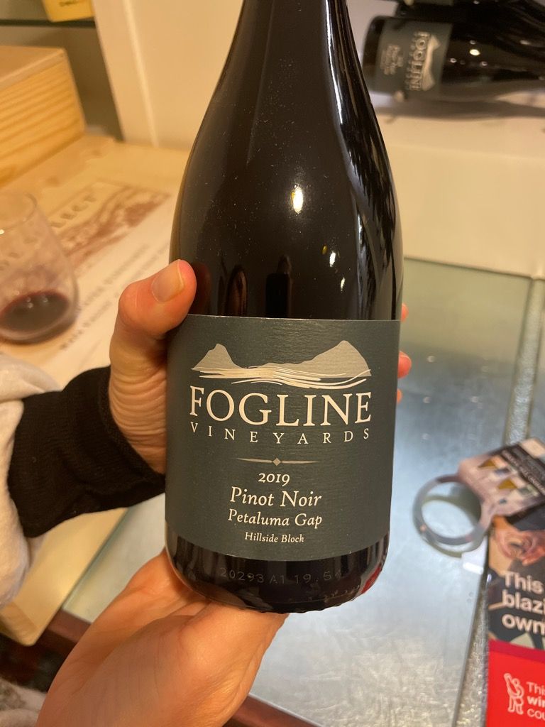 2021 Fogline Vineyards Pinot Noir Hillside Block (Estate), USA ...